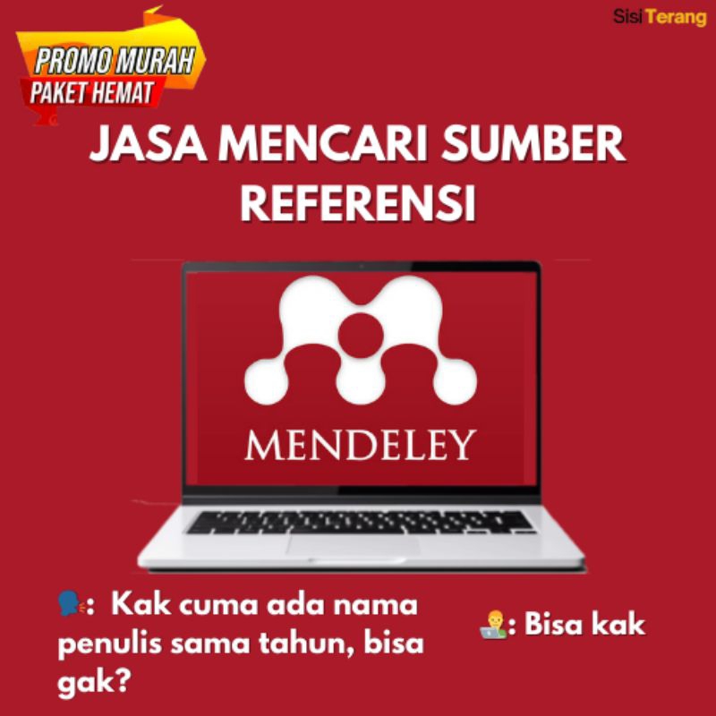 Jual JASA CARI SUMBER REFERENSI/ HANYA NAMA DAN TAHUN/ MENDELEY/ DAFTAR ...