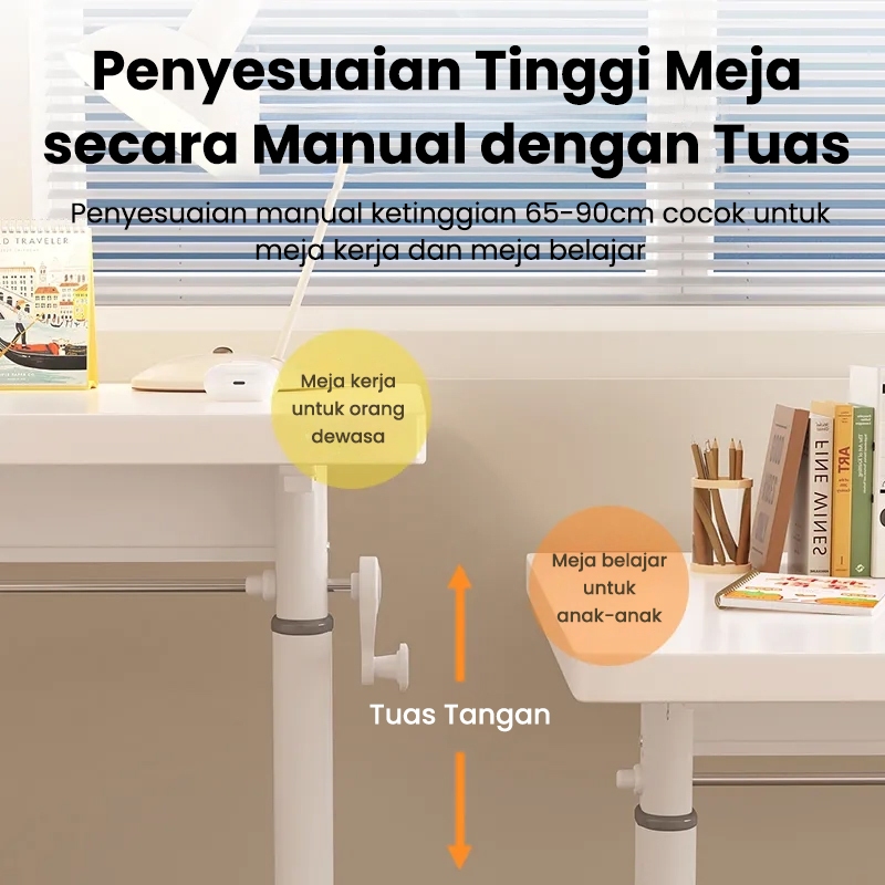 Jual Meja Laptop Adjustable Height Standing Desk Portable Meja Kantor ...
