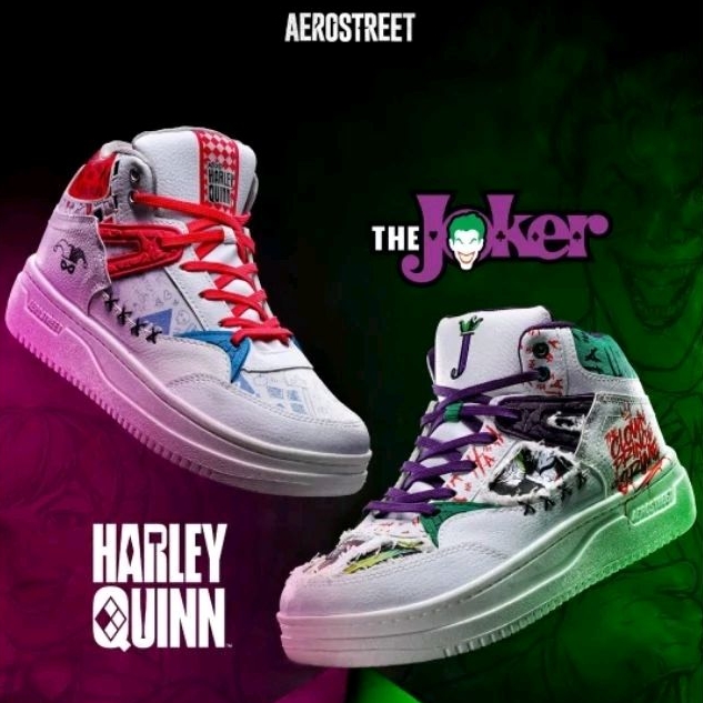 Jual Aerostreet x Joker | Aerostreet x Harley Queen | Aerostreet x ...