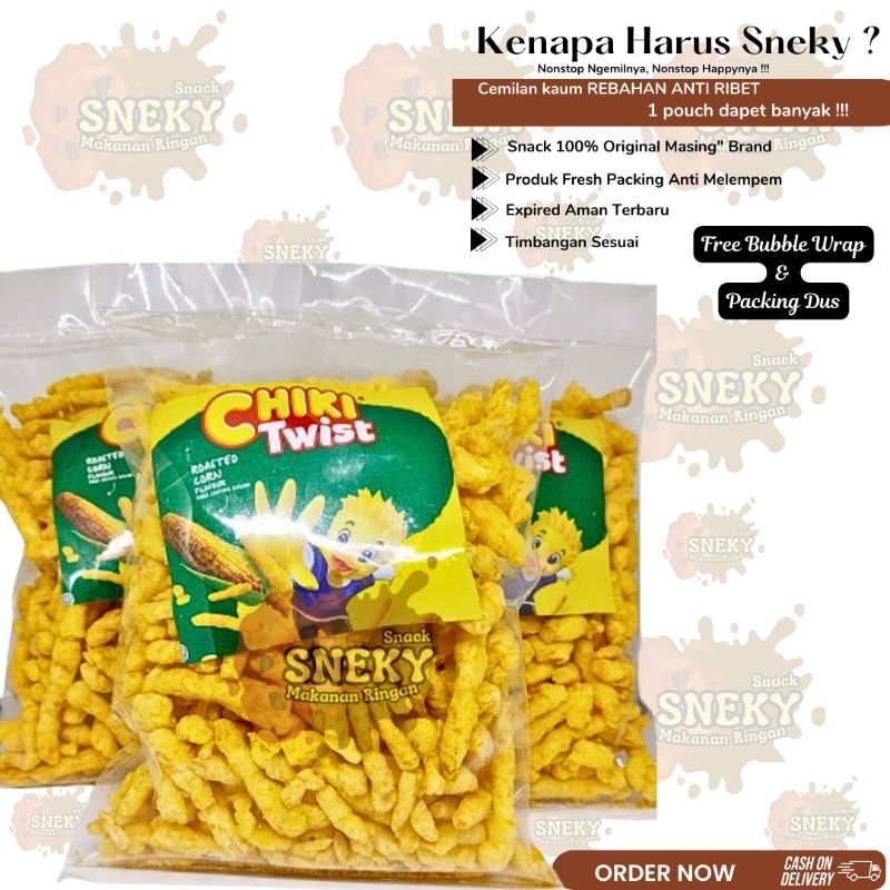 Jual Chiki Twist Jagung Bakar/Spicy Flaming Hot Cheetos | Shopee Indonesia