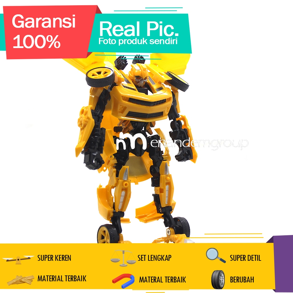 Jual Mainan Edukasi Anak Robot Robotan Autobot Bumbling Beetle | Shopee ...