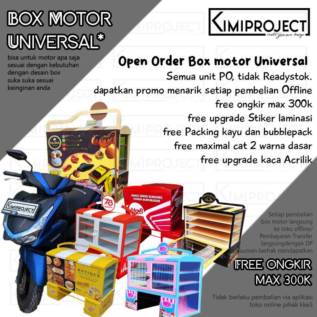 Jual Rombong motor keliling box keliling | Shopee Indonesia