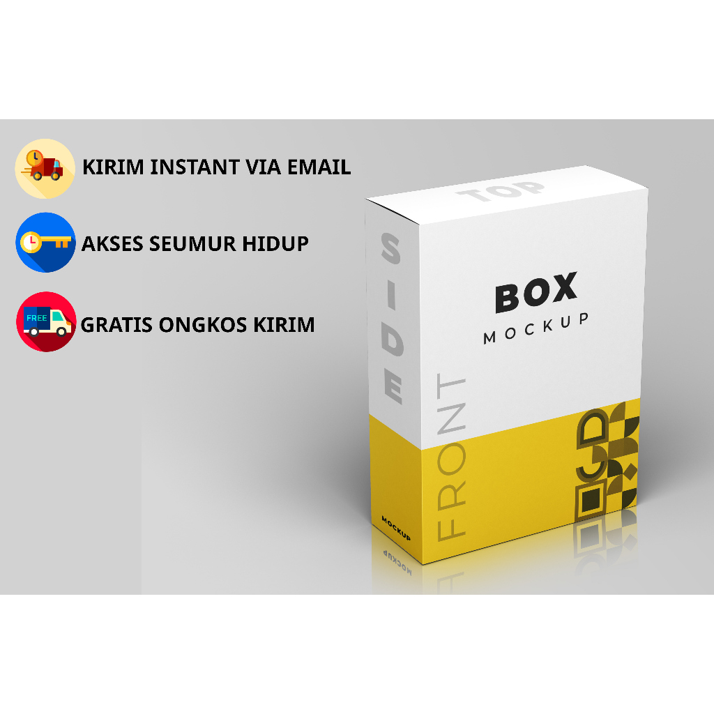 Jual Box / Kotak Dus Mockup Photoshop | Shopee Indonesia