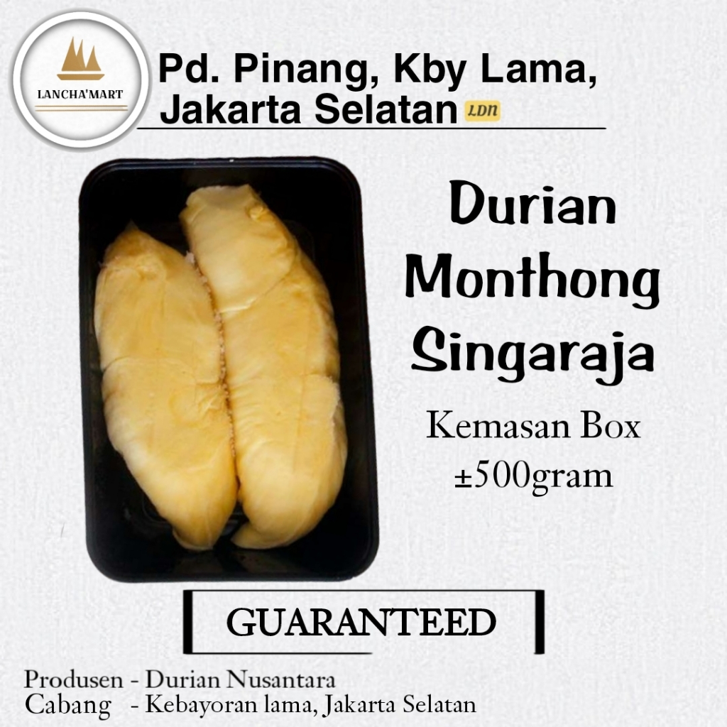Jual DURIAN MONTONG SINGARAJA BALI KEMASAN ±500GR PREMIUM | Shopee Indonesia