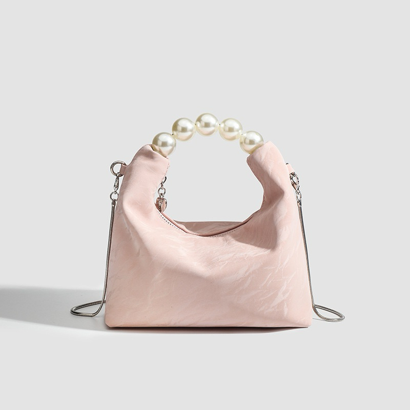 Jual Tas Selempang Kulit Wanita Tas Cewek Handbag Mutiara Rantai Mini ...