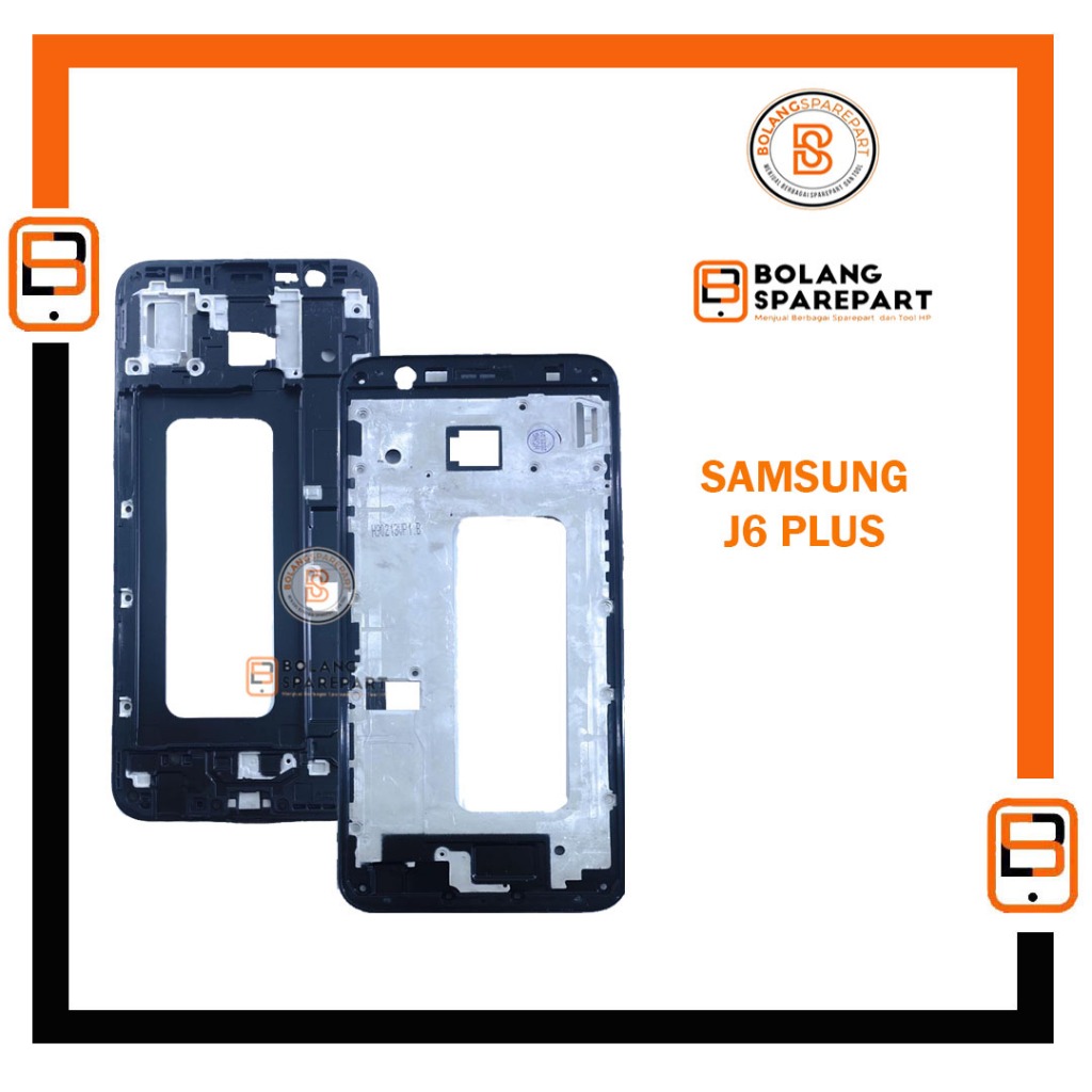 Jual FRAME TULANG TENGAH MIDDLE TATAKAN LCD SAMSUNG J4+ J4 PLUS J6+ J6 ...