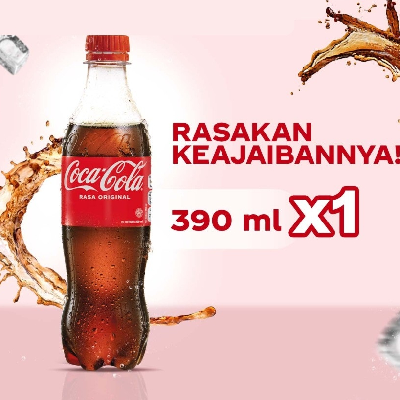 Jual Coca-Cola Original 390mL Botol 390 mL | Shopee Indonesia