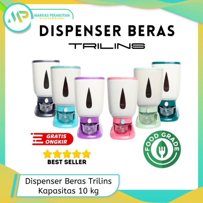 Jual dispenser beras 10 liter dan 12 liter / dispenser merek jion dan ...