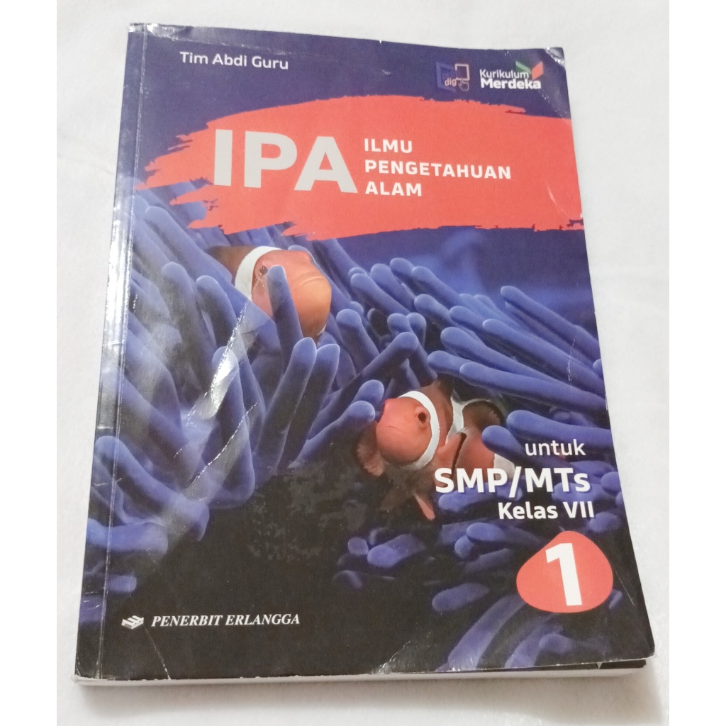 Jual Buku IPA kelas 7 kurikulum merdeka | Shopee Indonesia