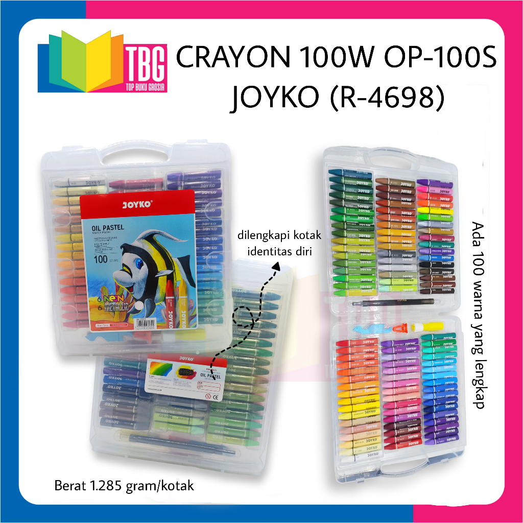 Jual 1 SET CRAYON 100W OP-100S JOYKO KRAYON MINYAK / CRAYON JOYKO / OIL ...