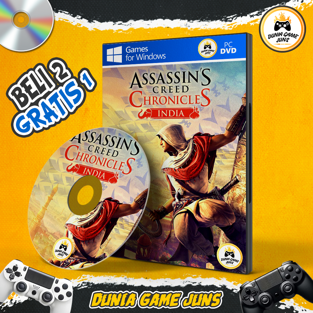 Jual Assassins Creed Chronicles India | AC Chronicles India | CD/DVD ...