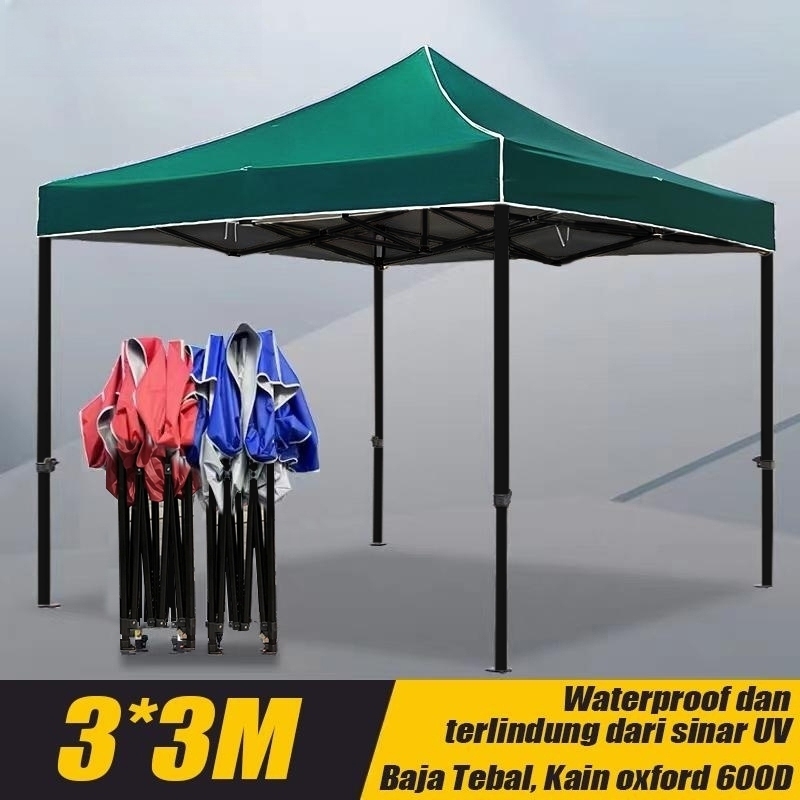 Jual Tenda outdoor payung besar kerai lipat teleskopik hut payung kaki ...