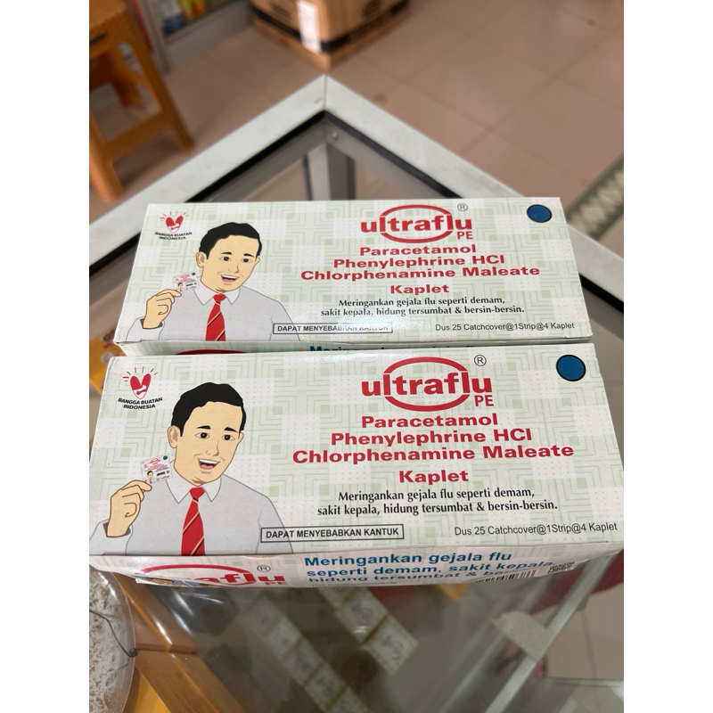 Jual ultraflu 1 box(@25strip) | Shopee Indonesia