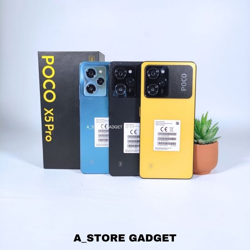 Jual POCO X5 PRO 5G 6/128 & 8/256 SECOND FULLSET | Shopee Indonesia