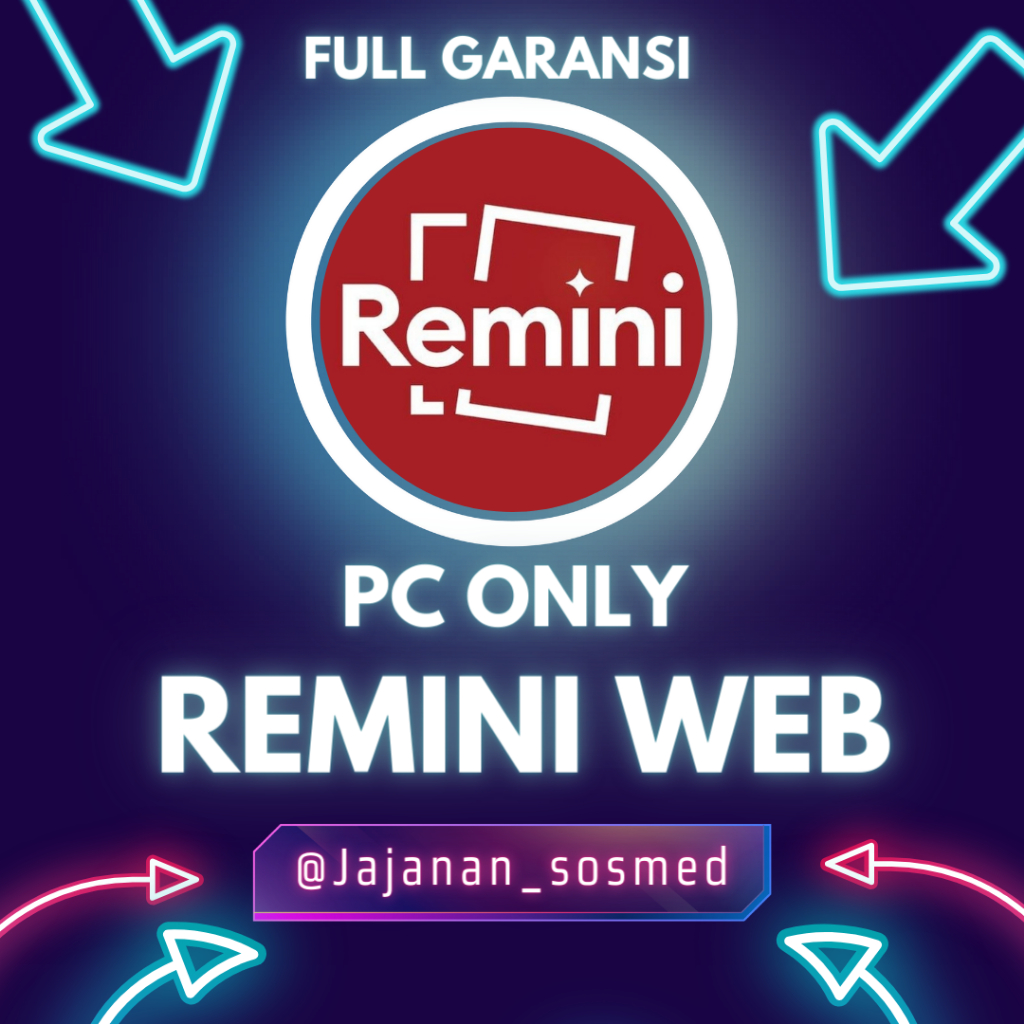 Jual Remini PRO 1 Tahun Premium Legal 100% Private Remini pro | Shopee Indonesia