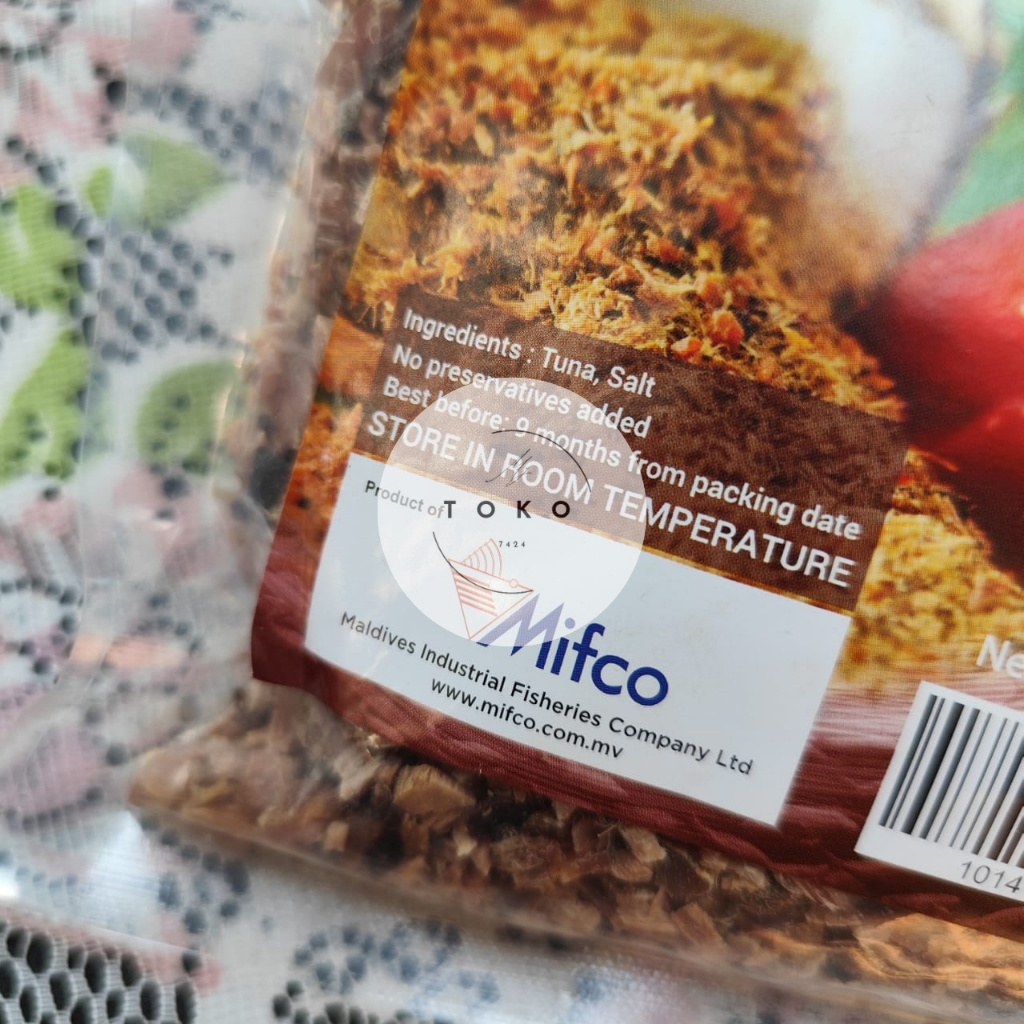 Jual Ikan Tuna Asap Cincang - Fasmeeru Felivaru Minaced Smoked Tuna ...