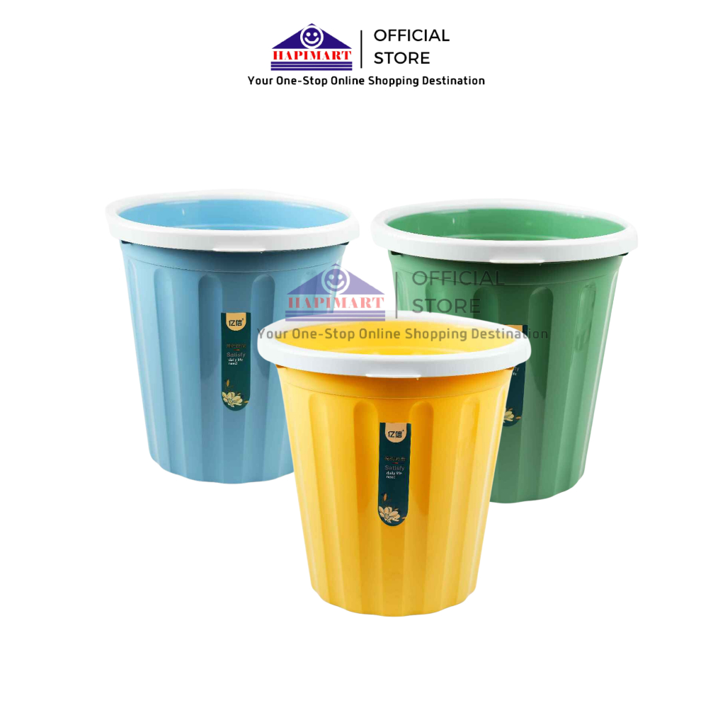 Jual Tempat Sampah Bulat Plastik Minimalis Trash Bin Tempat Sampah ...