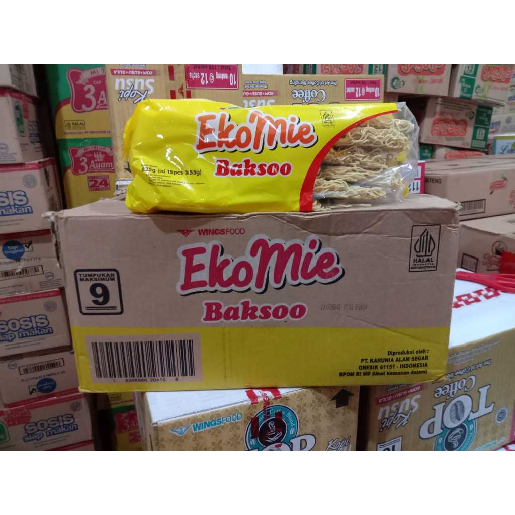 Jual Mie Eko Bakso 1 Dus Isi 6 Pack | Shopee Indonesia