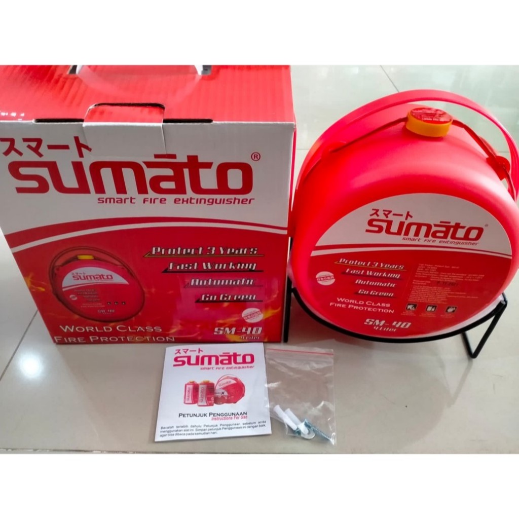 Jual APAR Mini Otomatis Alat Pemadam Api Otomatis Sumato SM40 Apar ...