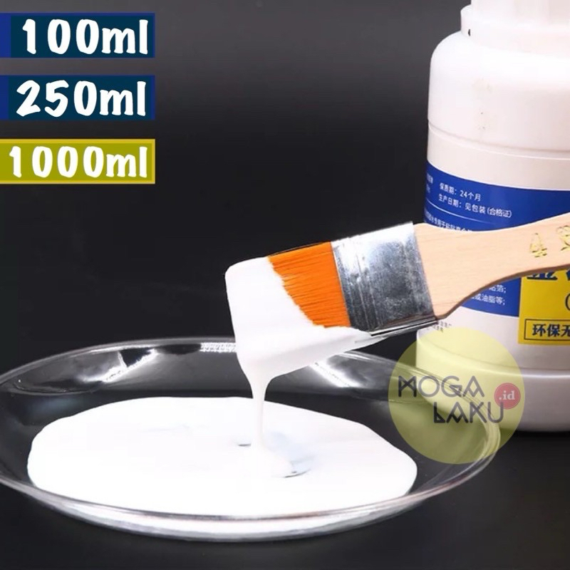 Jual Lem foil leaf adhesive lem water based lem gilding sheet foil emas ...