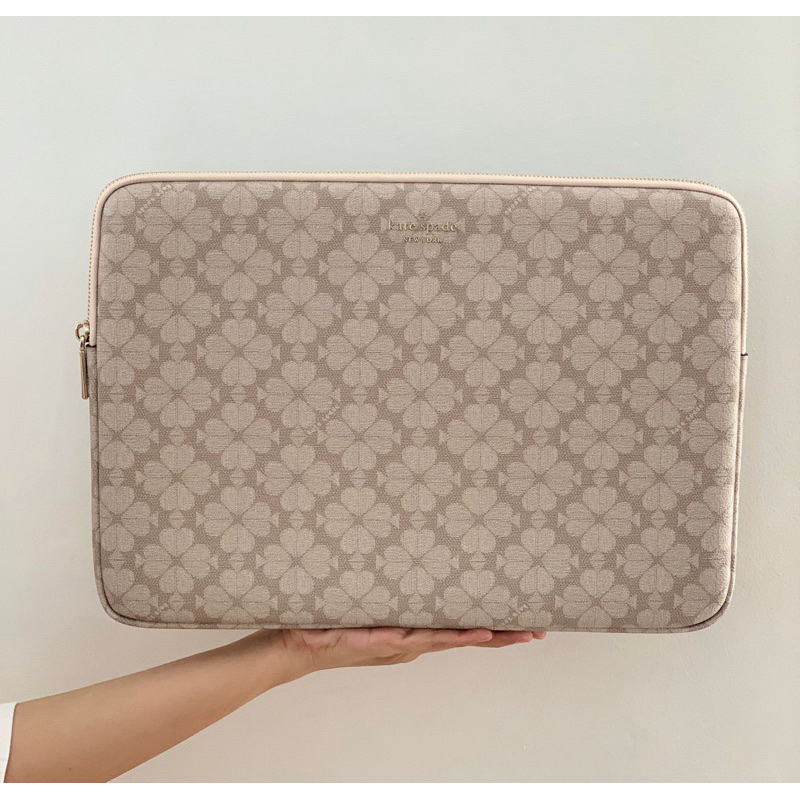 Jual Kate spade Laptop case flower dark beige | Shopee Indonesia