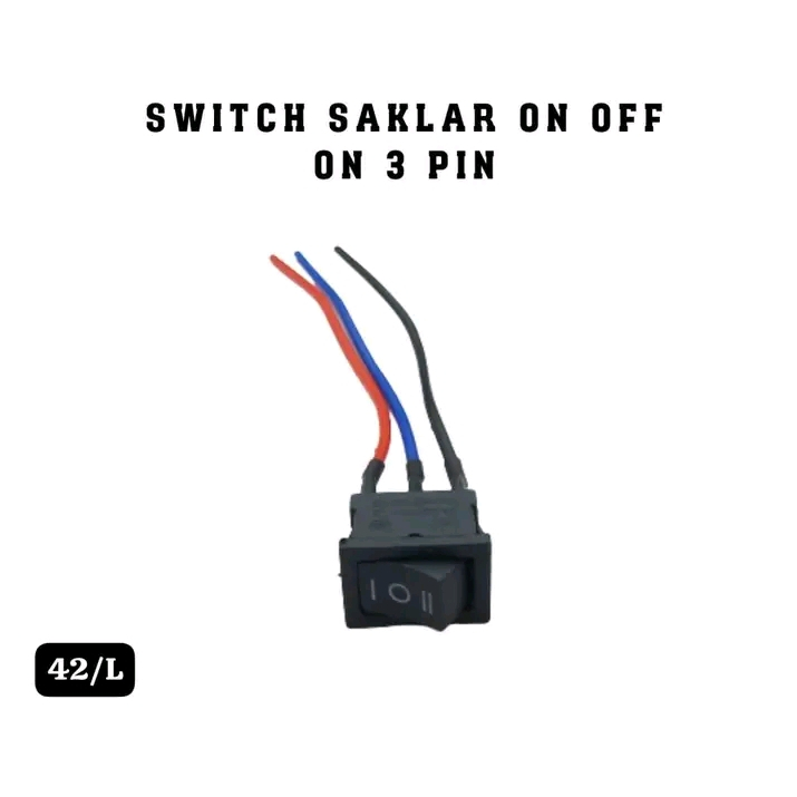 Jual Saklar Stang Motor Saklar Swicth ON OF 3 pin Saklar Swich On of ...