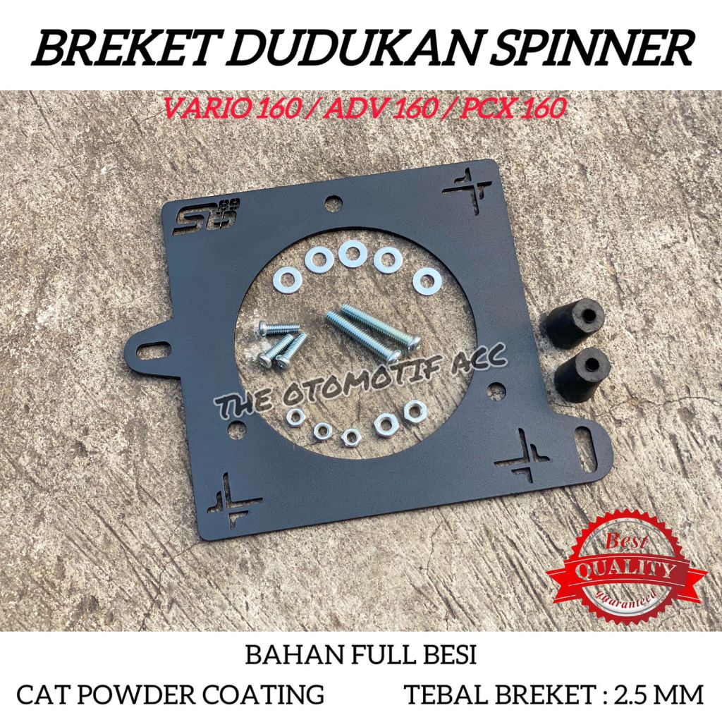 Jual Breket Dudukan Spinner Radiator Bahan Full Besi Tebal 2.5 mm Untuk ...