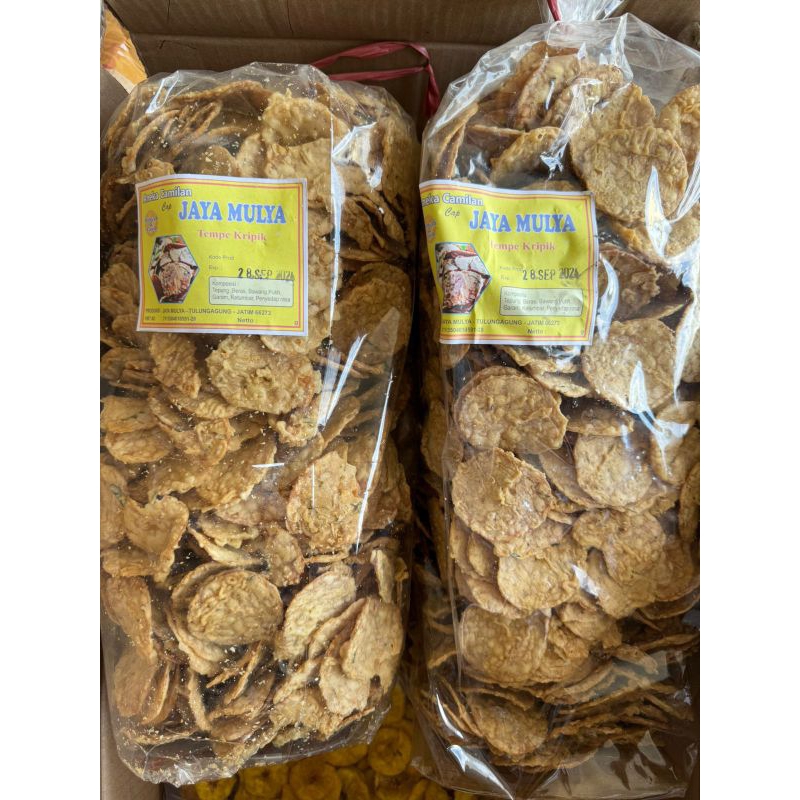 Jual Kripik Tempe 500gram | Jaya Mulya - Kripik Tempe Sagu & Kripik ...