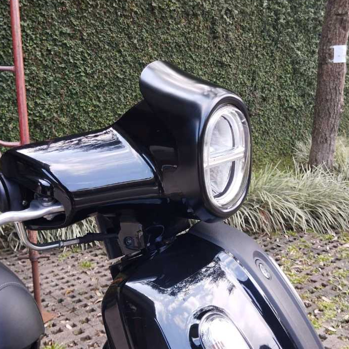 Jual FJM Headlamp Fiber Sport screen Yamaha Fazzio V2 | Shopee Indonesia