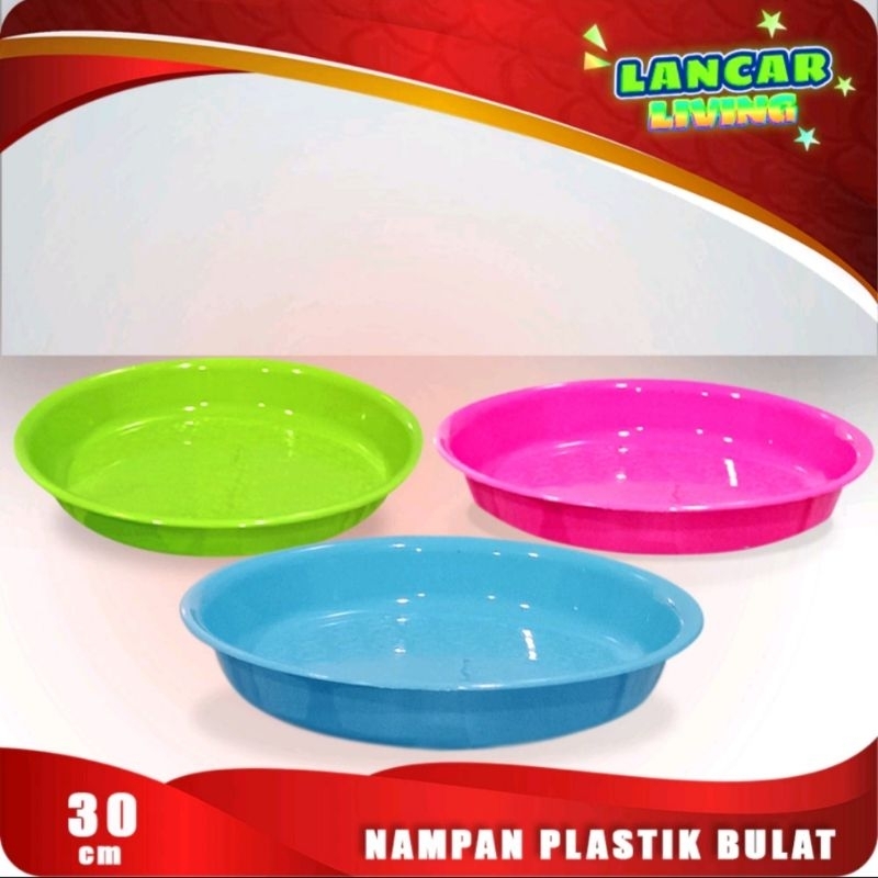 Jual nampan bulat plastik serbaguna | Shopee Indonesia