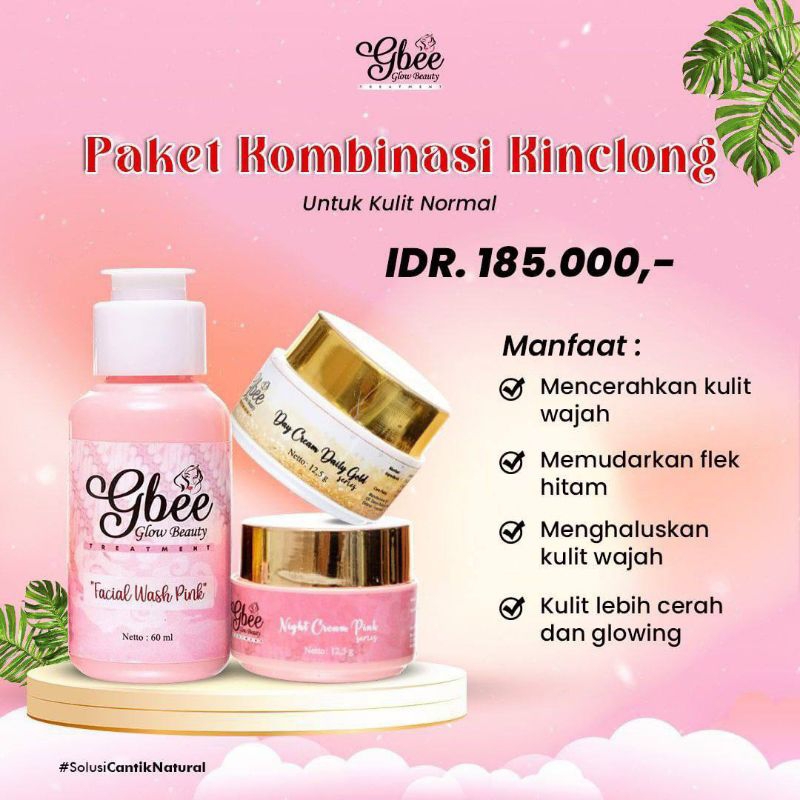 Jual PAKET GBEE GLOW BEAUTY | Shopee Indonesia