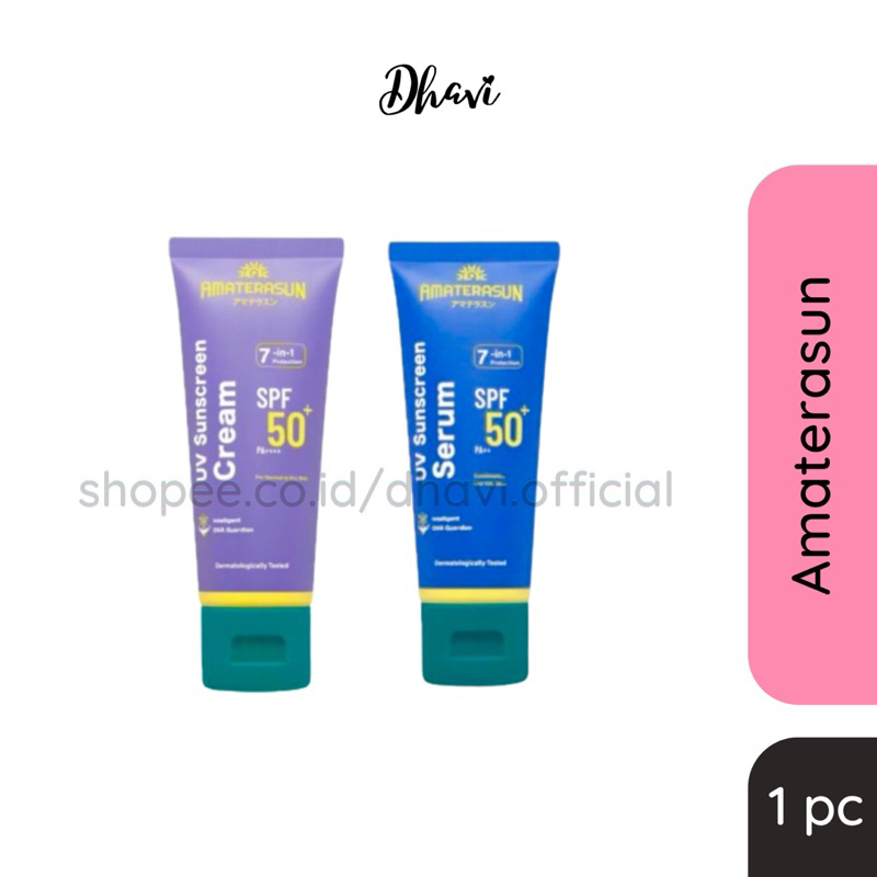 Jual AMATERASUN Sunscreen Transparent Moisturizer UV Sunscreen Serum Sunscreen Cream Physical ...