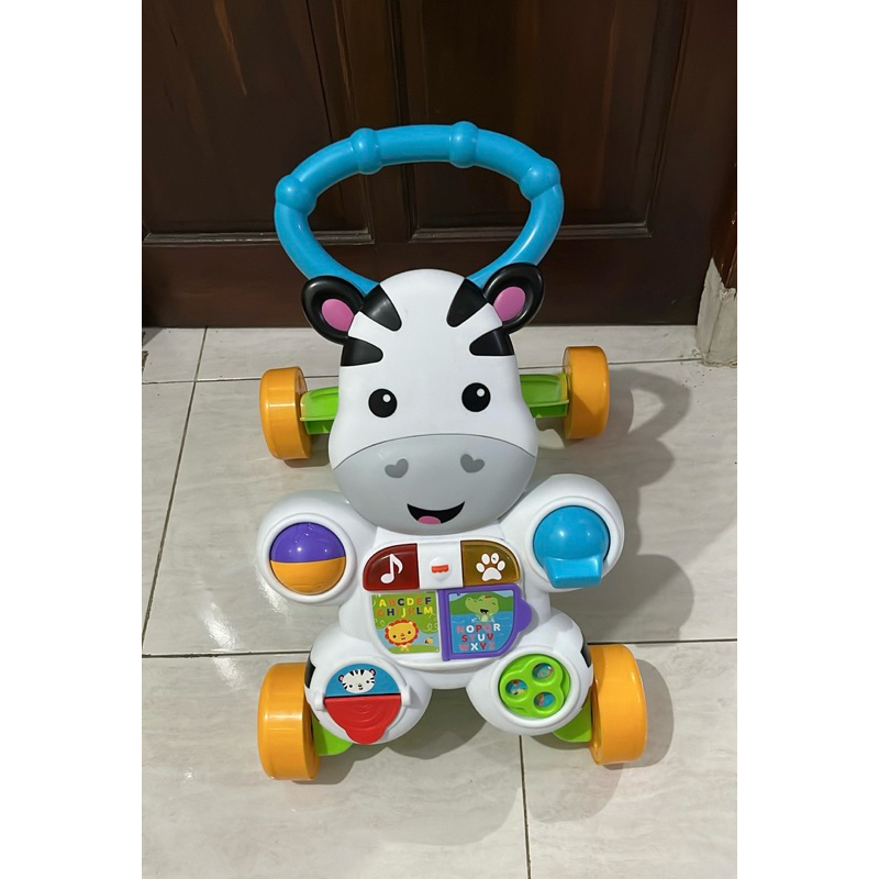Jual Fisher Price Zebra Walker Like New | Shopee Indonesia