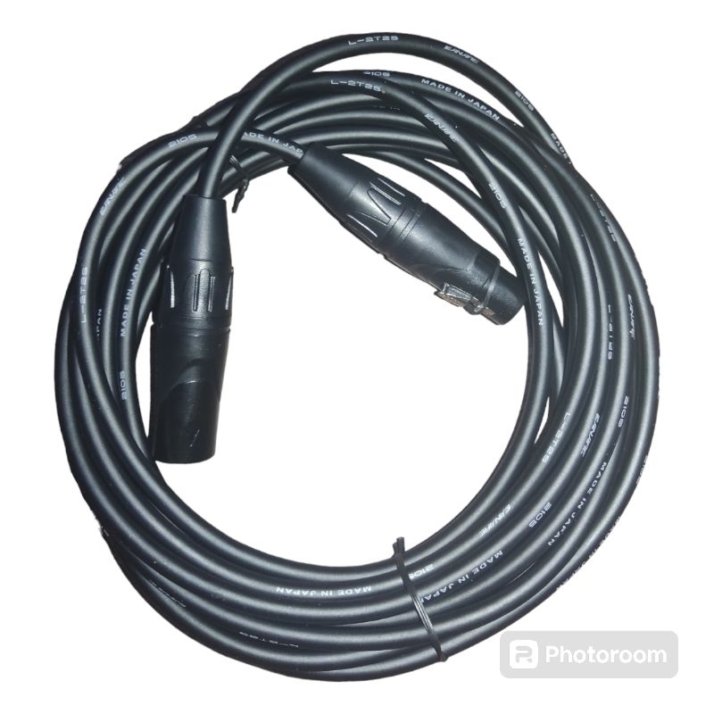 Jual Kabel Audio/Mic XlR Canare Original 6 M | Shopee Indonesia