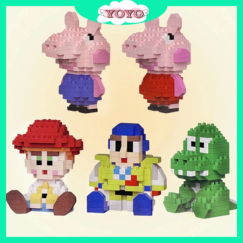 Jual YOYO 3D Toy Story Building Blok Nano Mini Blocks Buzz Lightyear ...