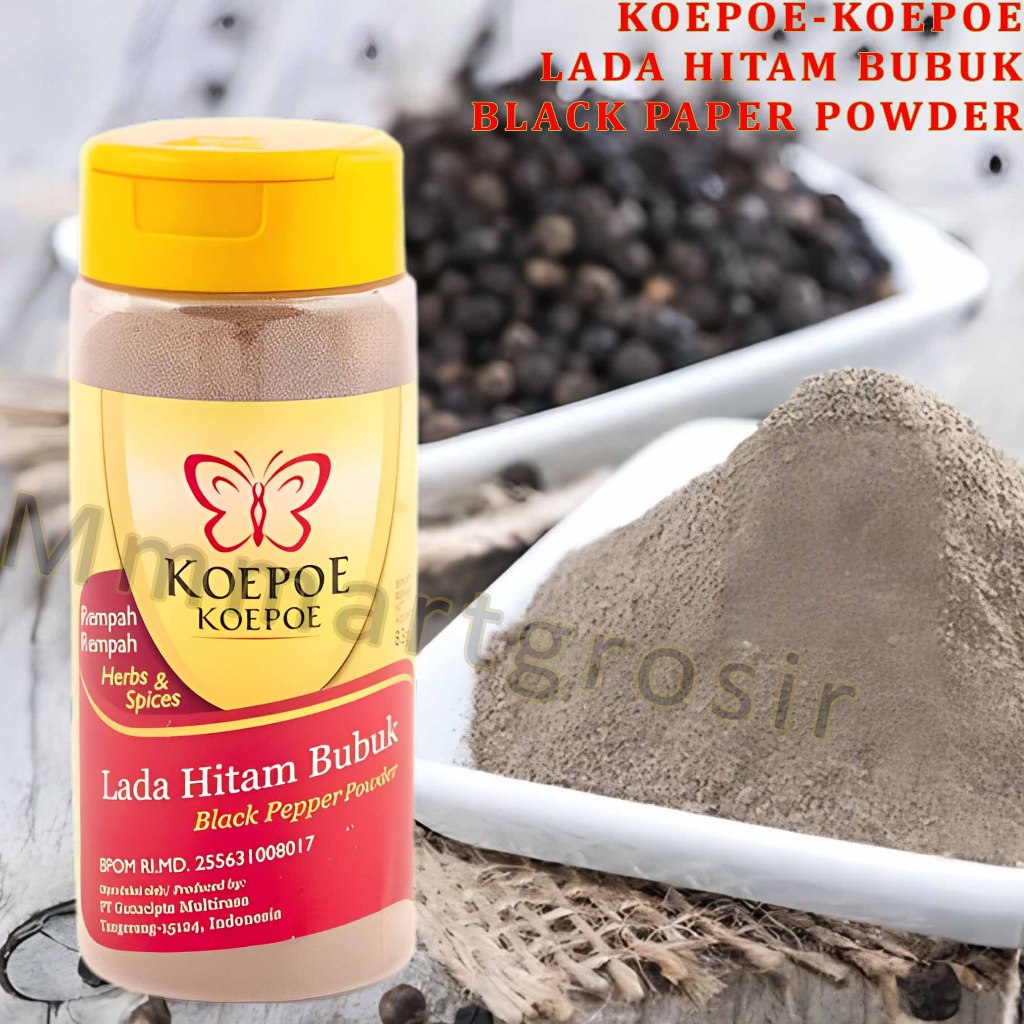 Jual Koepoe-Koepoe / Lada Hitam Bubuk / Black Paper Powder / 85gr ...