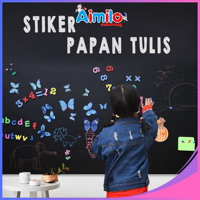 Jual Stiker Papan Tulis DIY Learning + Graffiti Blackboard Stiker | DIY ...