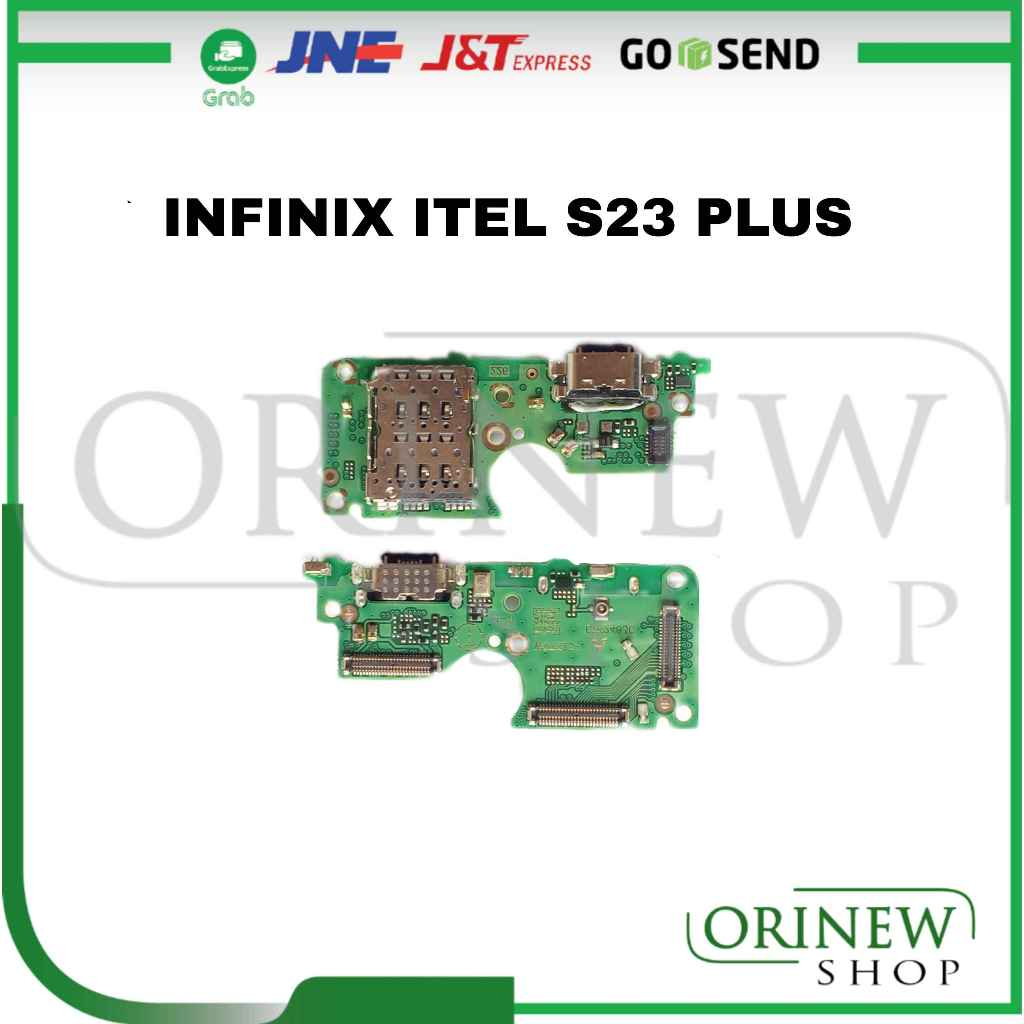 Jual Pcb Board Usb Konektor Cas Infinix Itel S23 Plus Connector Charger Papan Mic | Shopee Indonesia