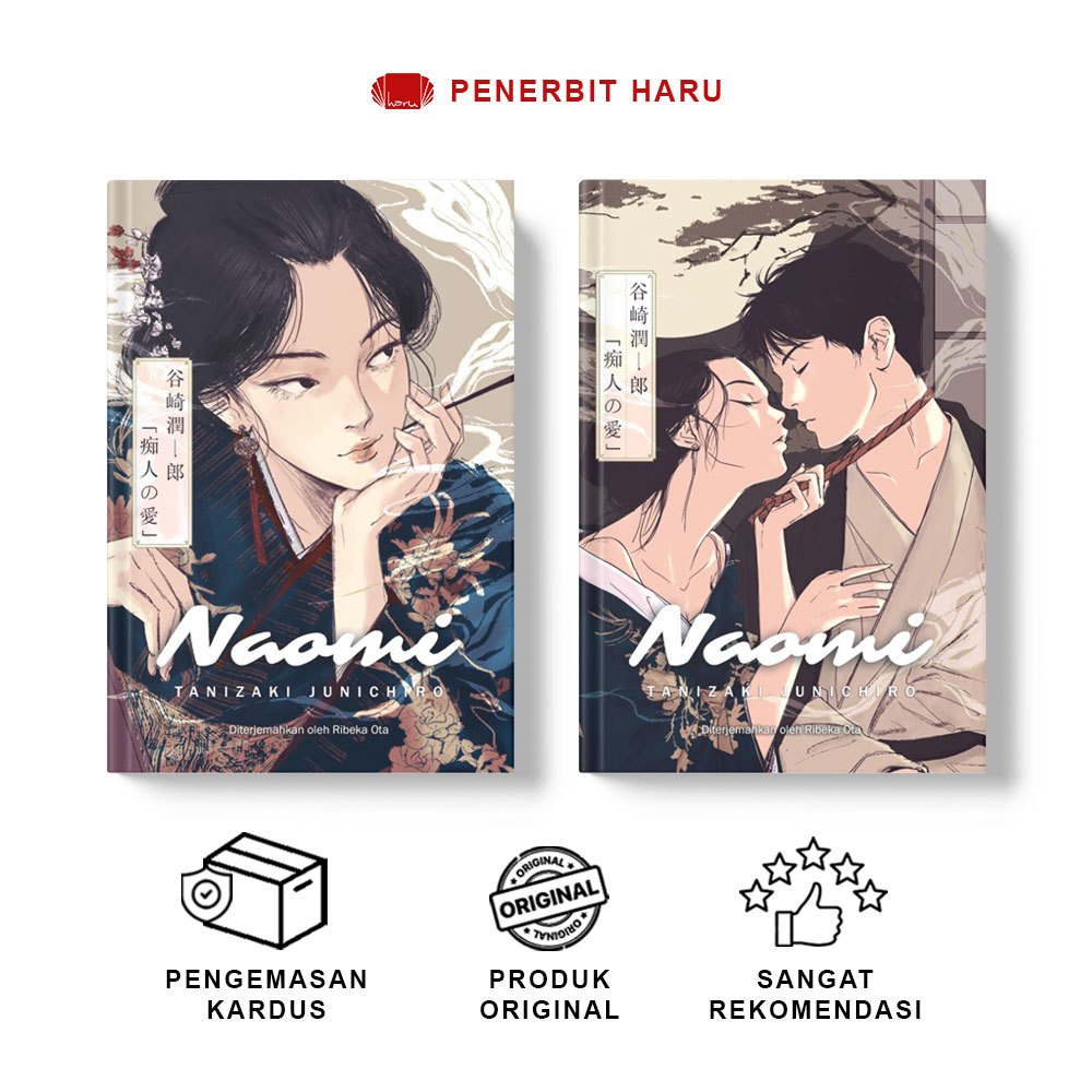 Jual Novel | Naomi | Tanizaki Junichiro | Penerbit Haru | Buku Klasik ...