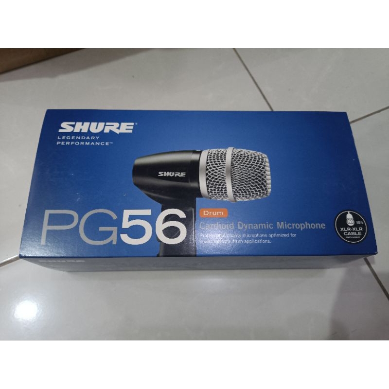 Jual Mic Drum Shure PG56 | Shopee Indonesia