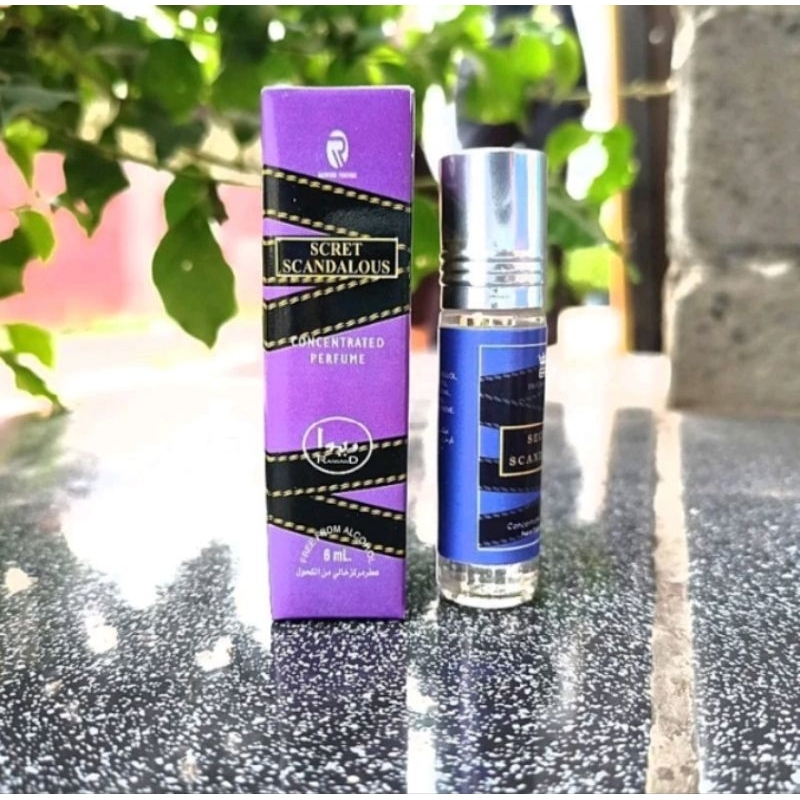 Jual PARFUM RAIWAND 6ML AROMA SCRET SCANDALOUS NON ALKOHOL ORIGINAL ...