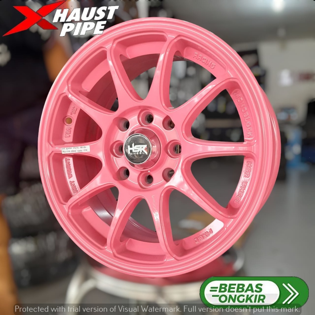 Jual Velg Model Candy Pink Tye HSR INDY Ring 14 Cocok Untuk Agya Calya Sigra Sirion Avanza Xenia ...