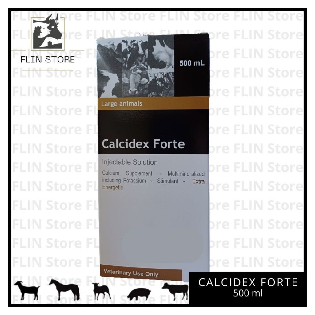 Jual Calcidex Forte 500 ml Agrovet - Untuk pencegahan dan pengobatan ...