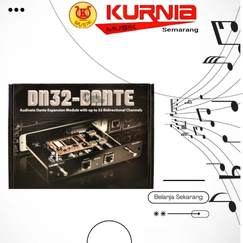 Jual KLARK TEKNIK DN 32 DANTE / DN-32 DANTE / DN32-DANTE Audinate ...
