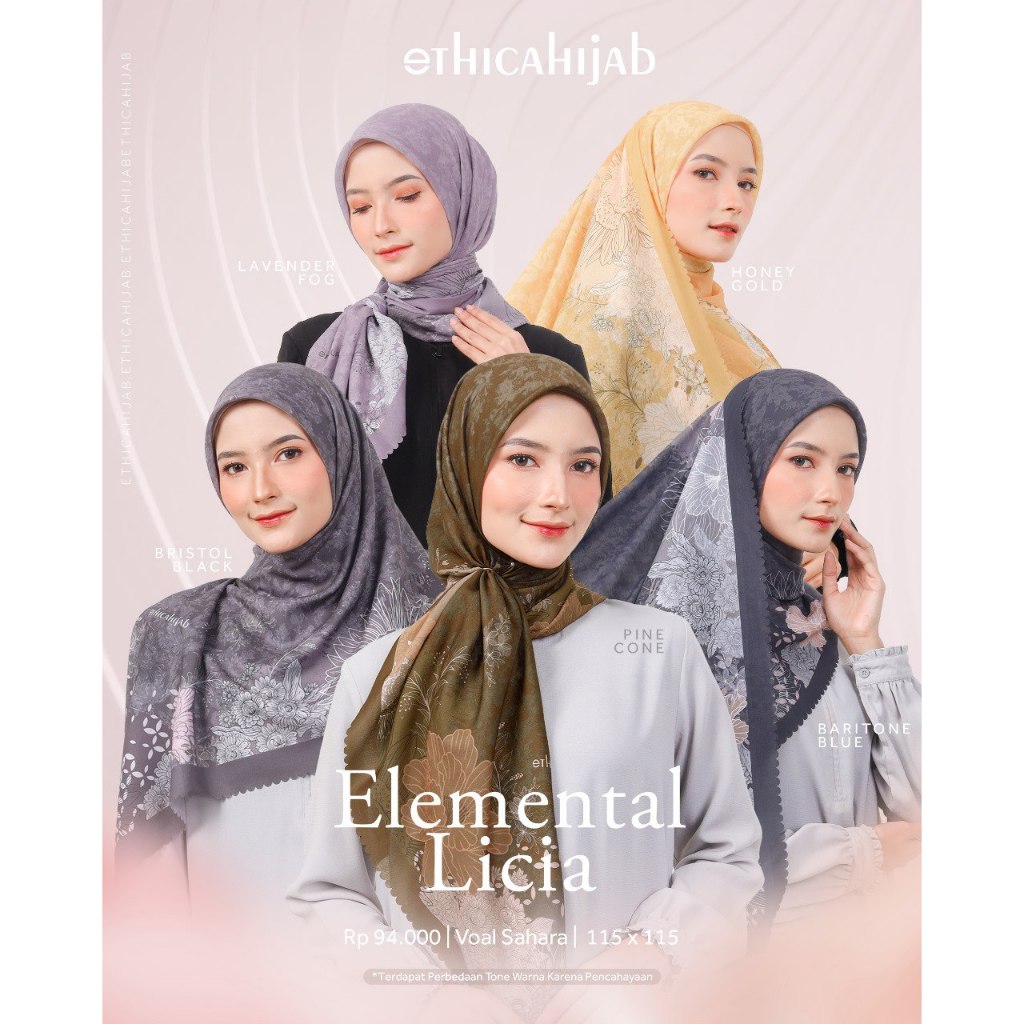 Jual HIJAB MOTIF KEKINIAN, ELEMENTAL LICIA (ETHICA MATARAM) | Shopee ...