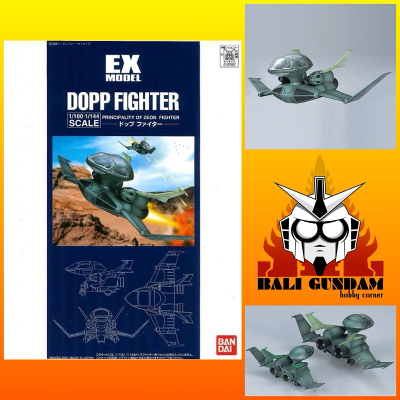 Jual EX MODEL 1/144 & 1/100 DOPP FIGHTER Bali Gundam Hobby Corner ...