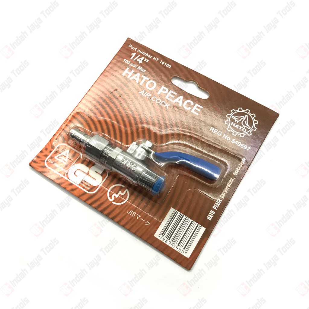 Jual HATO PEACE JAPAN Stop Kran Angin Kompresor AirCockHato | Shopee ...