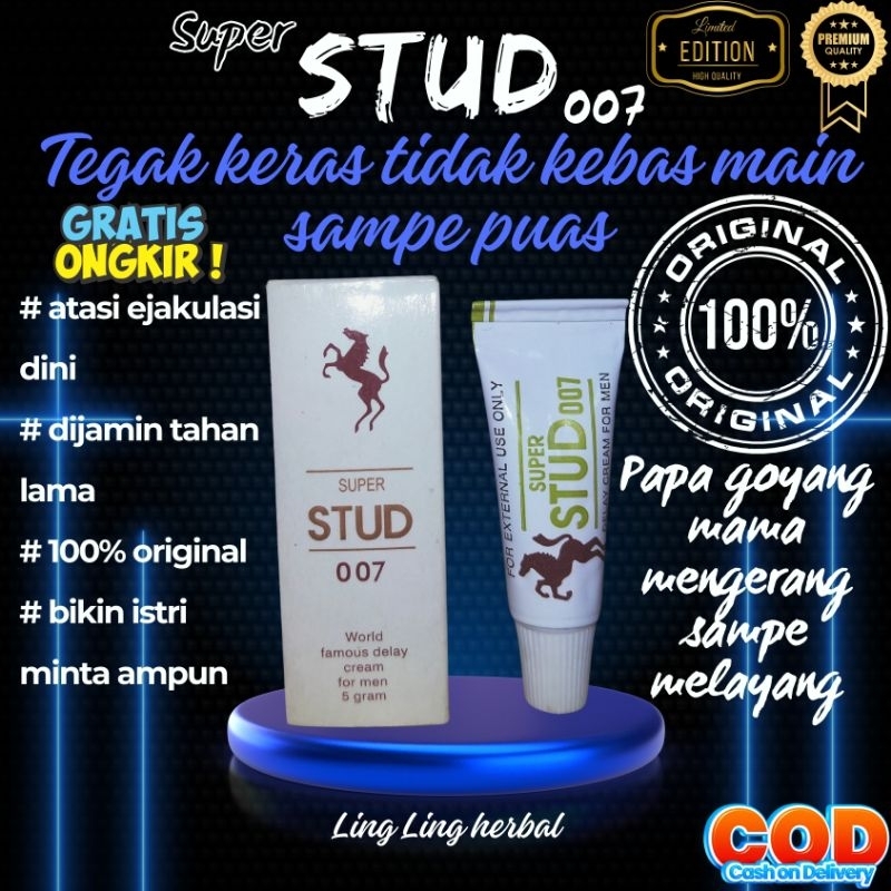 Jual stud 007 original 100% tahan lama atasi ejakulasi dini pria dewasa | Shopee Indonesia