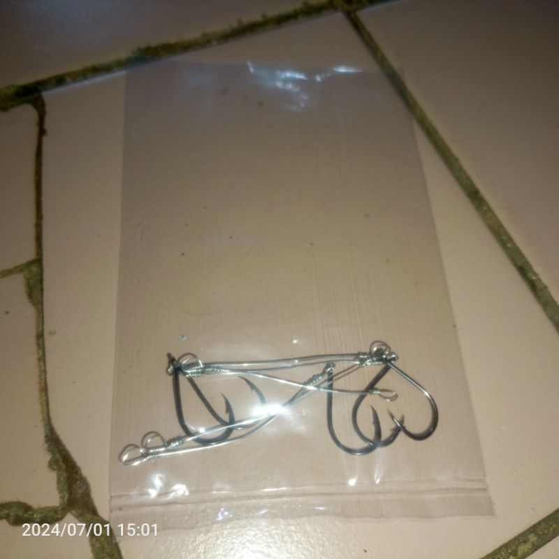 Jual kail bawal/rangkaian neklin satu mata kail | Shopee Indonesia