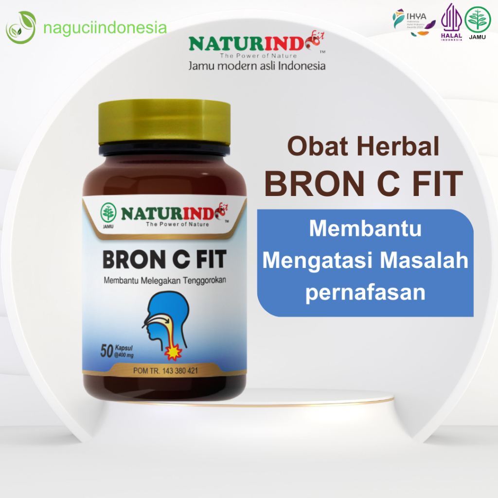 Jual Obat Berhenti Merokok Ampuh Bron C Fit Jamu Modern Asli Naturindo ...